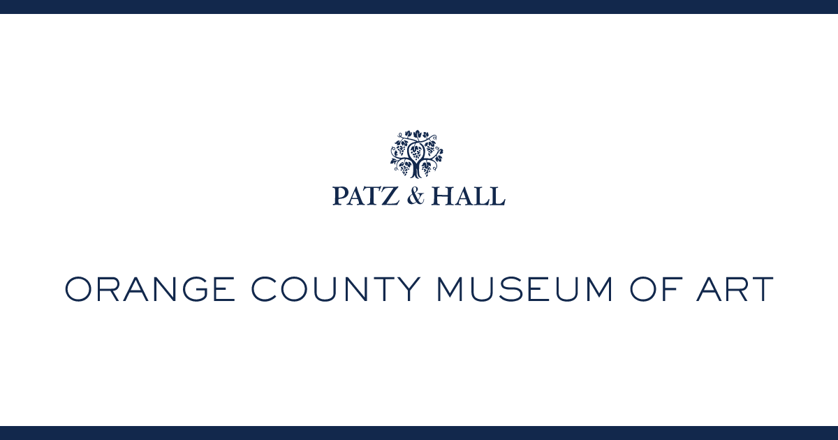 Orange County Museum of Art - Patz & Hall Winery